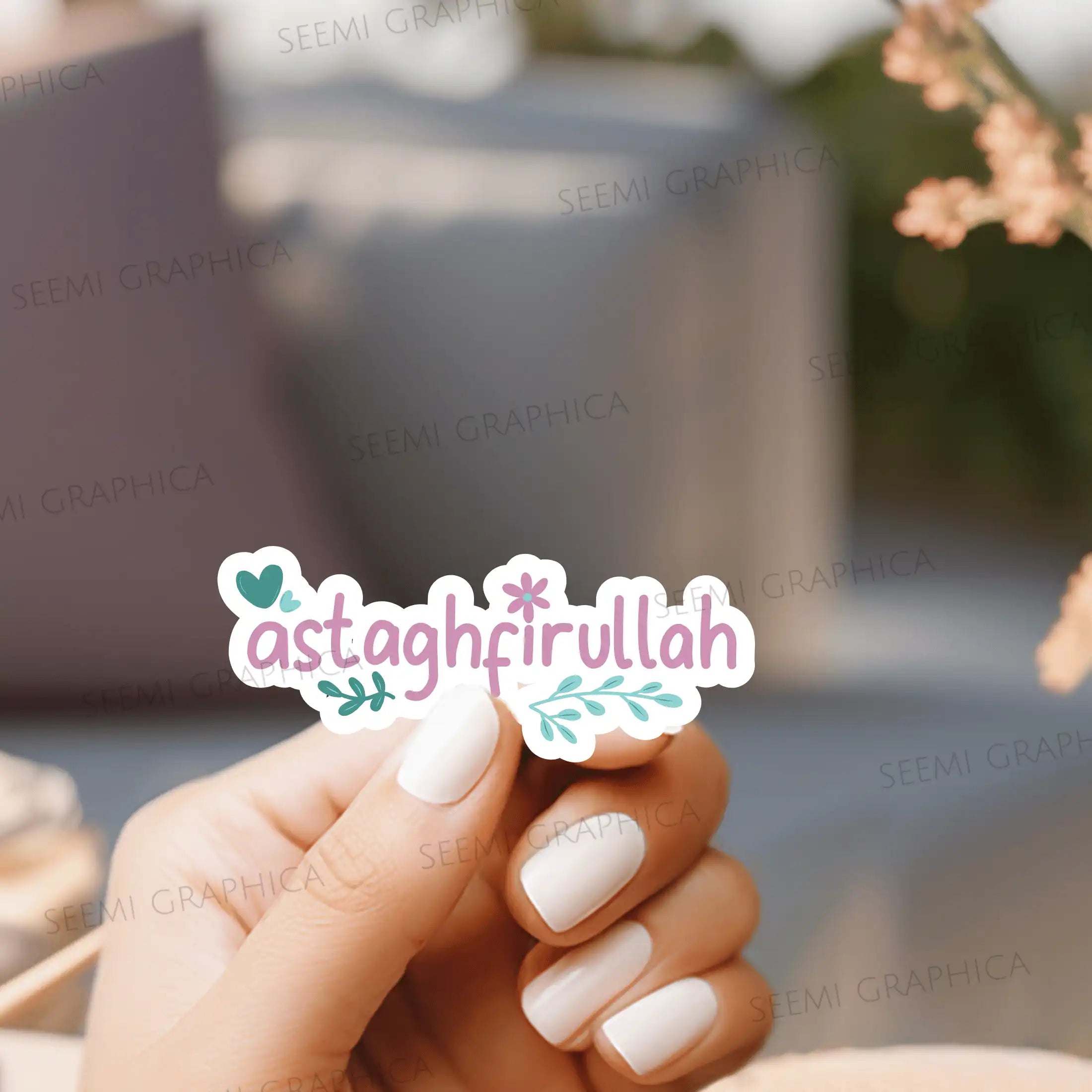 Astaghfirullah - Sticker – SeemiGraphica