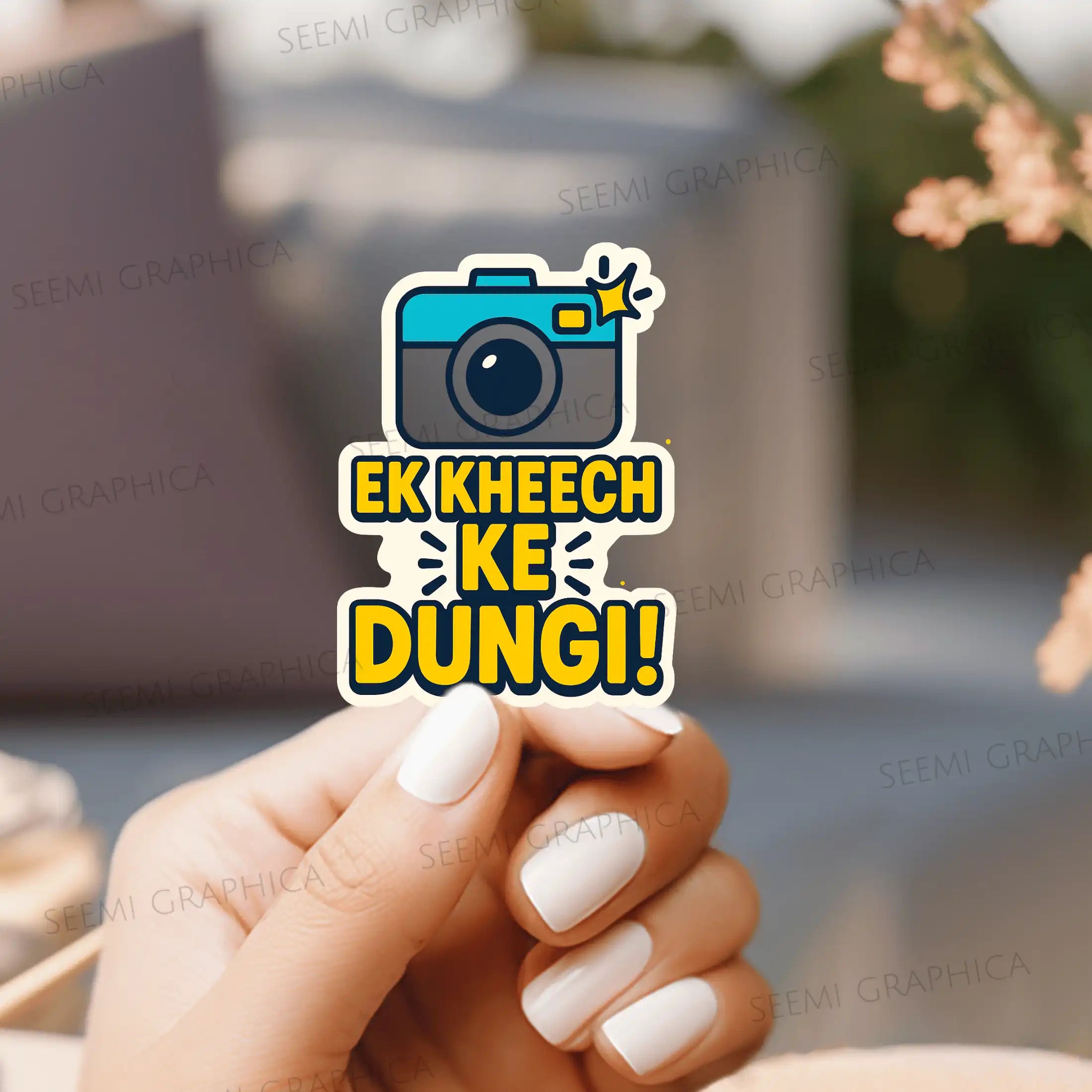 Ek Keech Ke Dungi ! - Sticker – SeemiGraphica